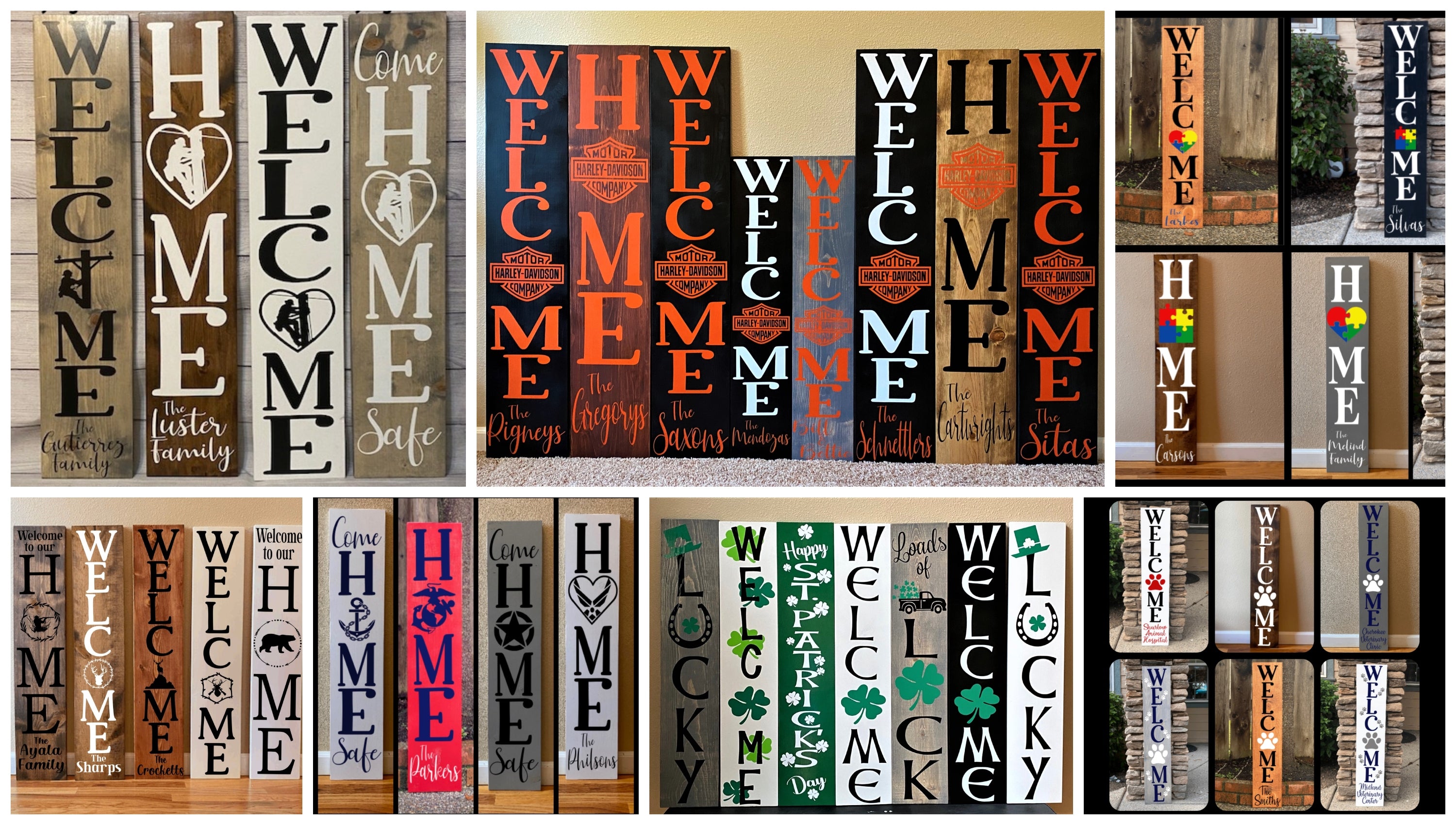 Customized Welcome Signs – MadeBetterbyBacon